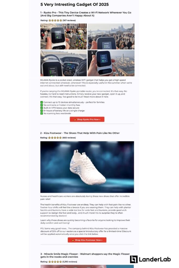 16 Types of Landing Pages: When and How to Use Them?